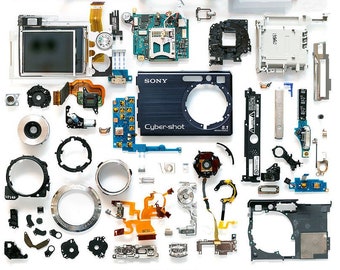 Exploded View Camera - Etsy