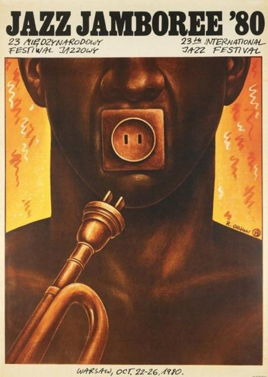 Jazz Jamboree '80 Poster 24x36 - Historic Event, Bold Design, Rare Art ...