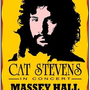 Cat Stevens Poster 24x36 - Iconic Singer-songwriter Folk Rock Music ...