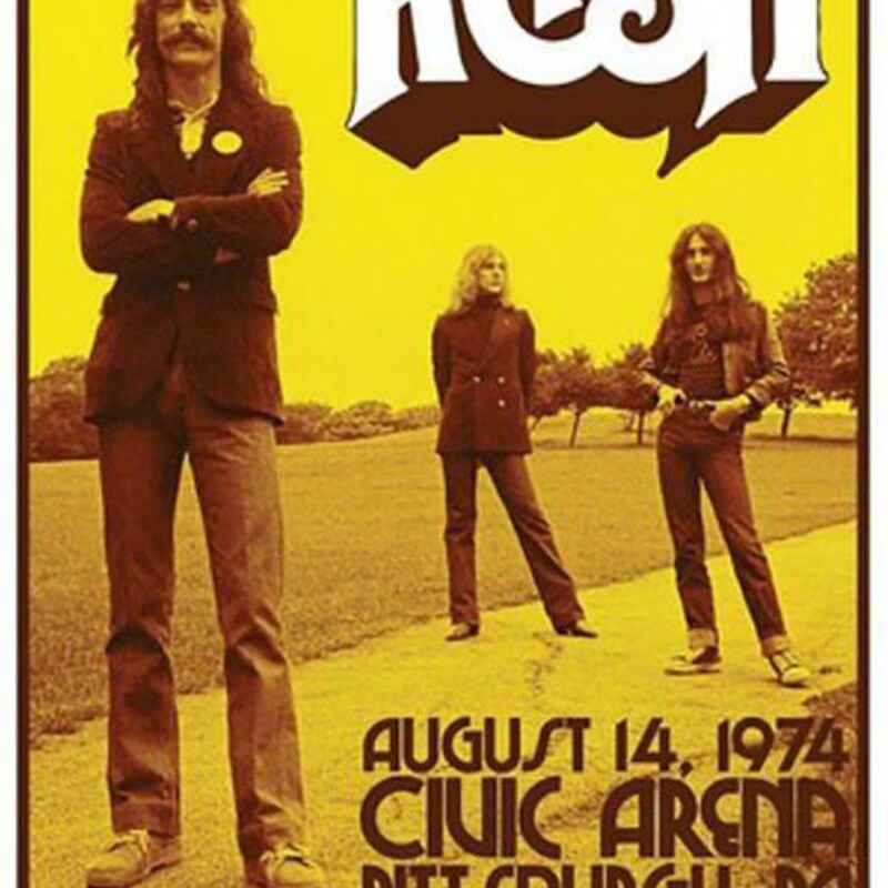 Rush Band Poster - Etsy