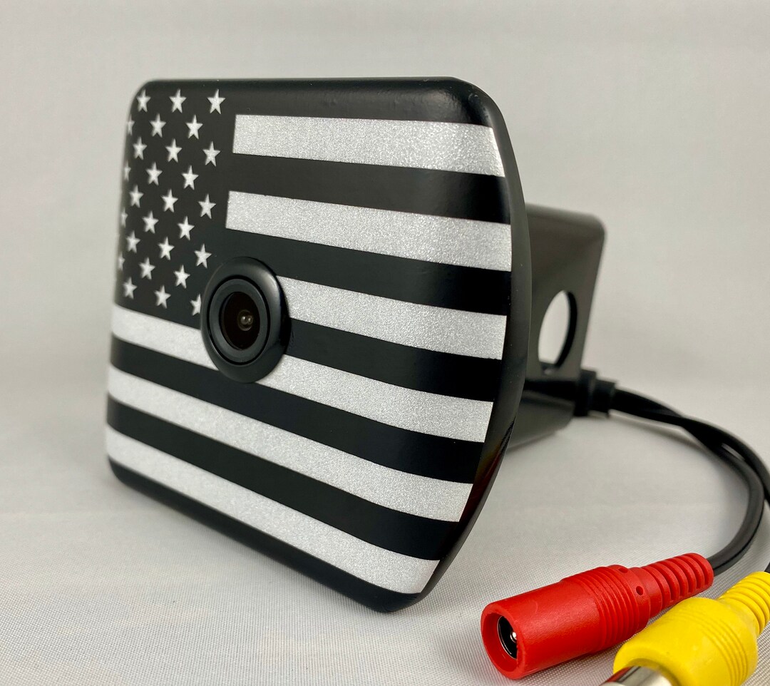 Hitch Backup Camera Black & White Flag by Hitchvision - Etsy