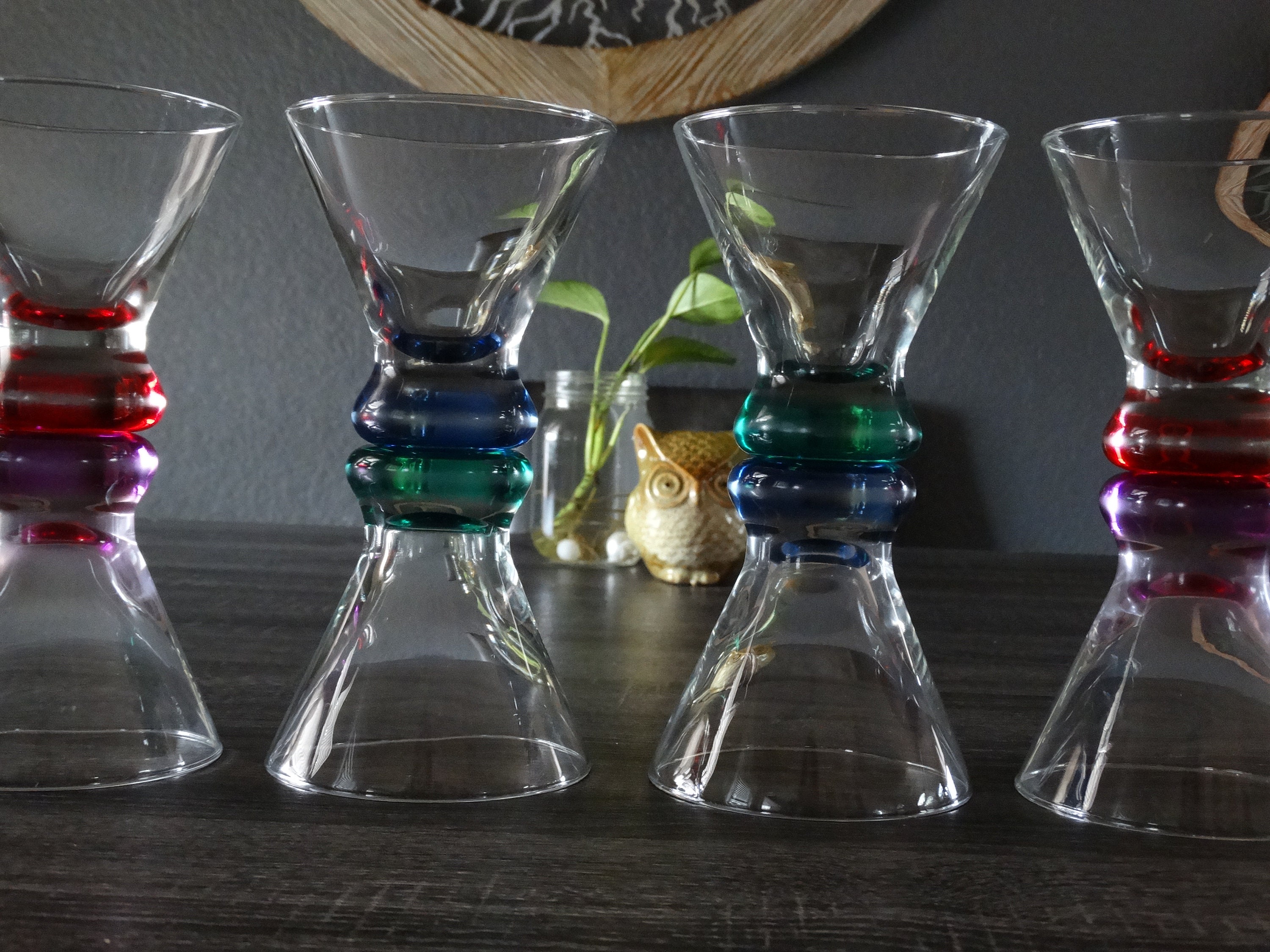 Dizzy Cocktail Glasses by Crate & Barrel - Etsy
