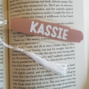 Bookmarks | Names - Etsy