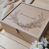 Custom Name Box,name Cut Out,large Personalised Engraved Wooden Box ...