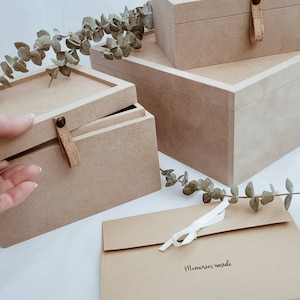 MDF Boxes Lot 50pcs BULK, Premium Wedding Gift for Guests, Quality ...