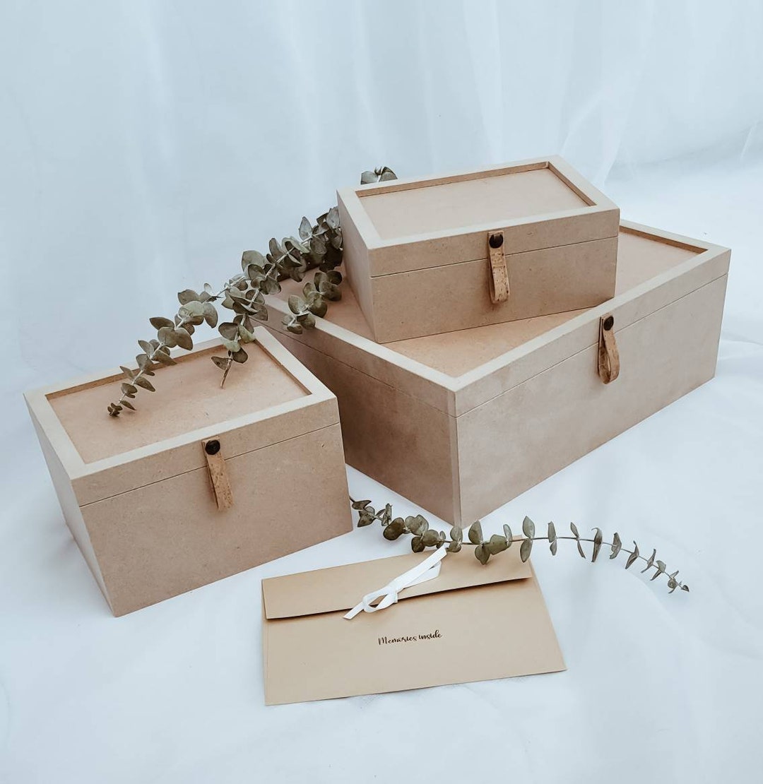 MDF Boxes Lot 50pcs BULK, Premium Wedding Gift for Guests, Quality ...