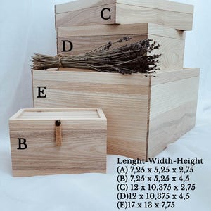 Custom Keepsake Box,wood Personalized Box,wooden Memory Box With Lid ...