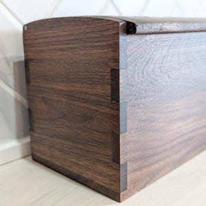 Salt Cellar Wood Salt Pig Walnut or White Oak Food-safe Salt Box for ...