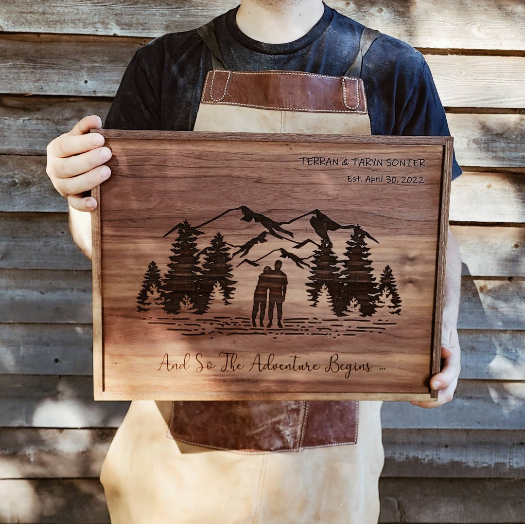 Large Custom Box,family Box, Keepsake Box, Wood Personalized Box ...