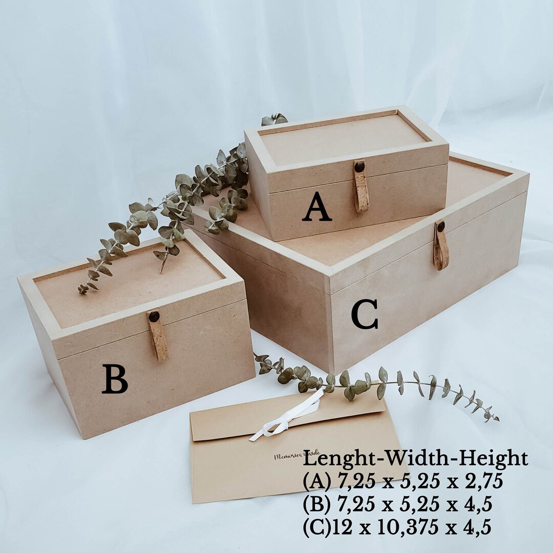 Family Box, Keepsake Box, Wood Personalized Box, Wooden Memory Box With ...