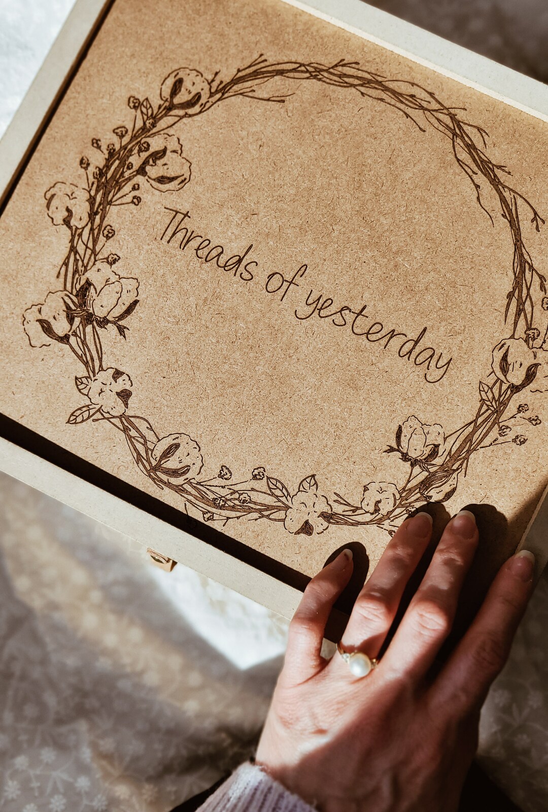 Family Box, Keepsake Box, Wood Personalized Box, Wooden Memory Box With ...