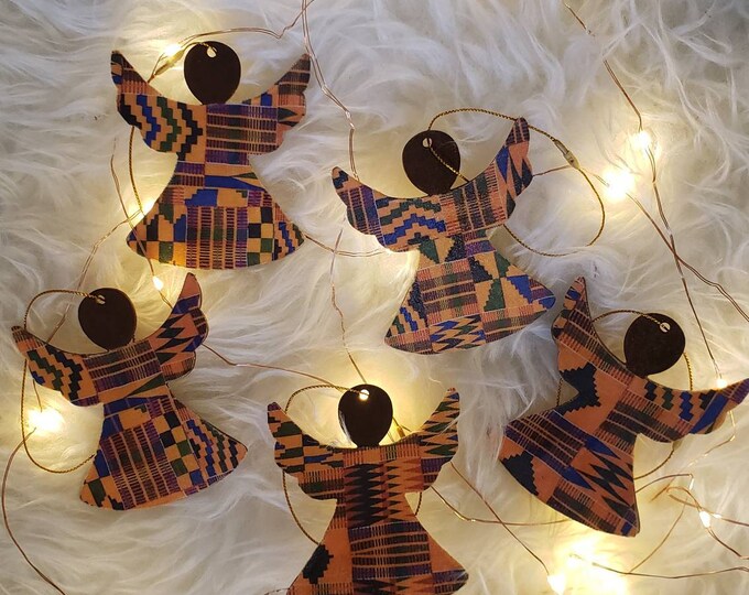 African Ornaments Decorative Afro American Angels African Christmas ...