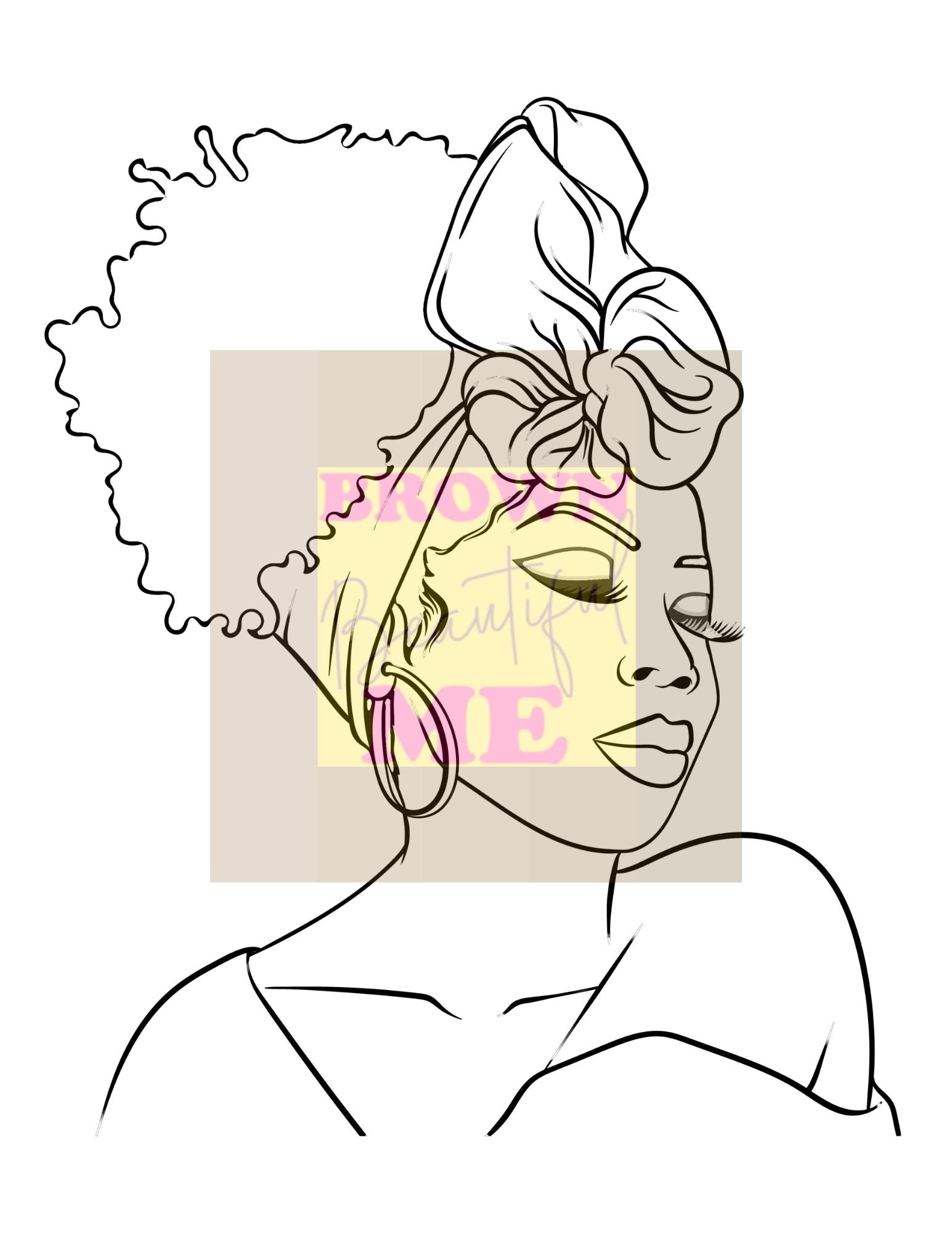 Printable 5 Black Coloring Pages Melanin Coloring Pages - Etsy
