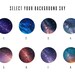 Realistic Customized Star Map, Personalized Star Poster, Night Sky Map ...