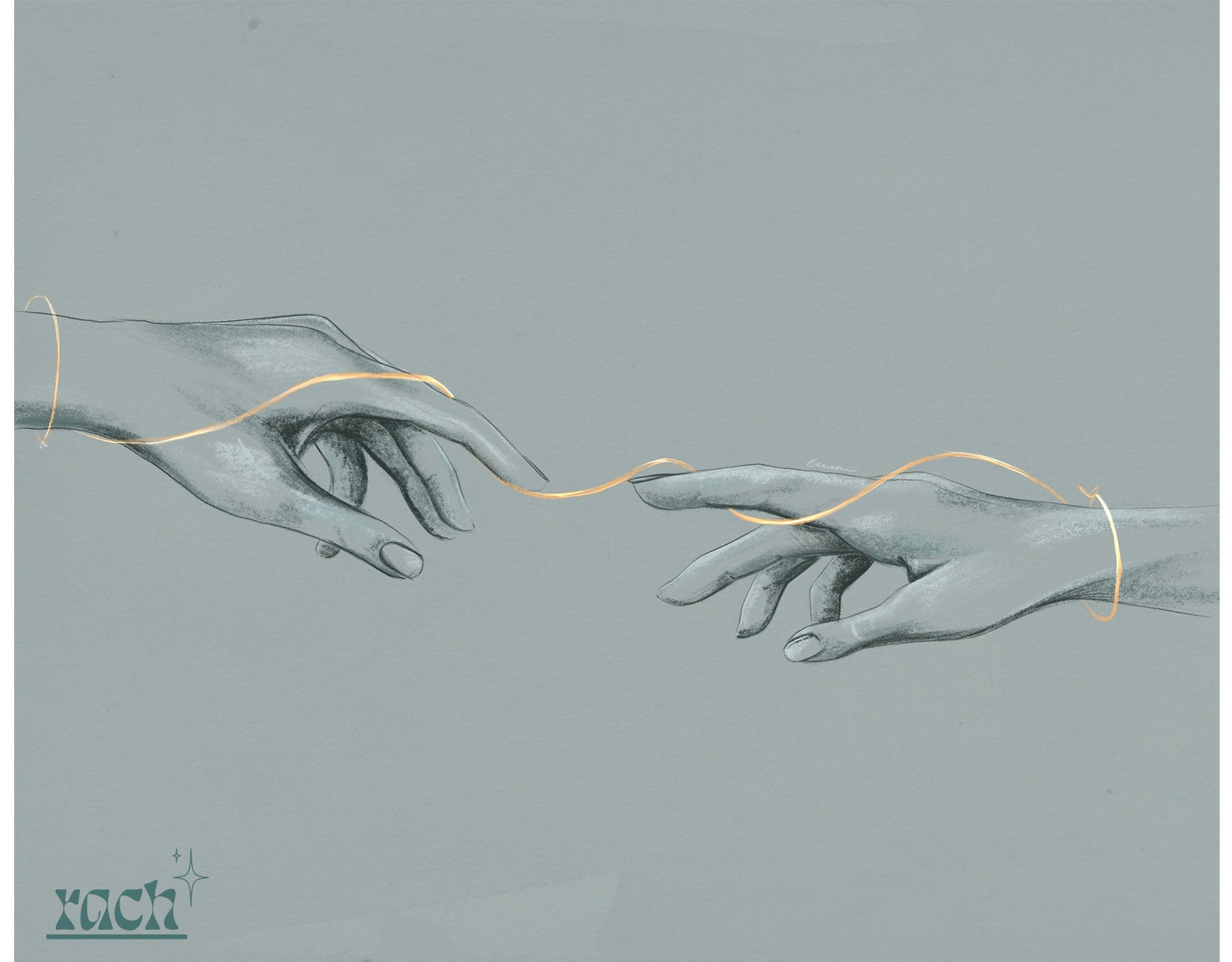 Invisible String Taylor Swift Inspired Art Print - Etsy