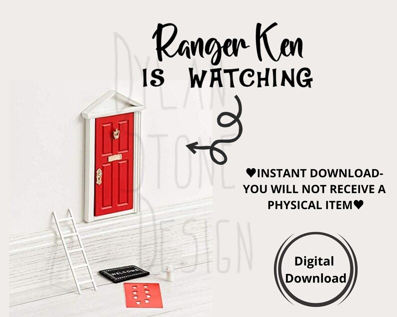 Ranger Ken is Watching - SVG - PNG - Ranger Ken - Etsy