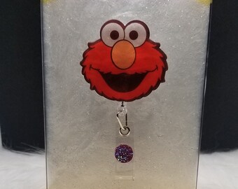 Elmo Badge Reel - Etsy