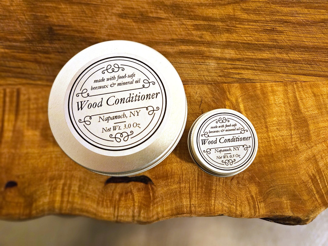 Wood Wax - Food Safe Beeswax & Mineral Oil - Handmade in the USA ...