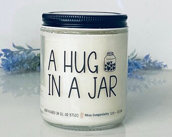 Hug in a Jar Candle - Etsy