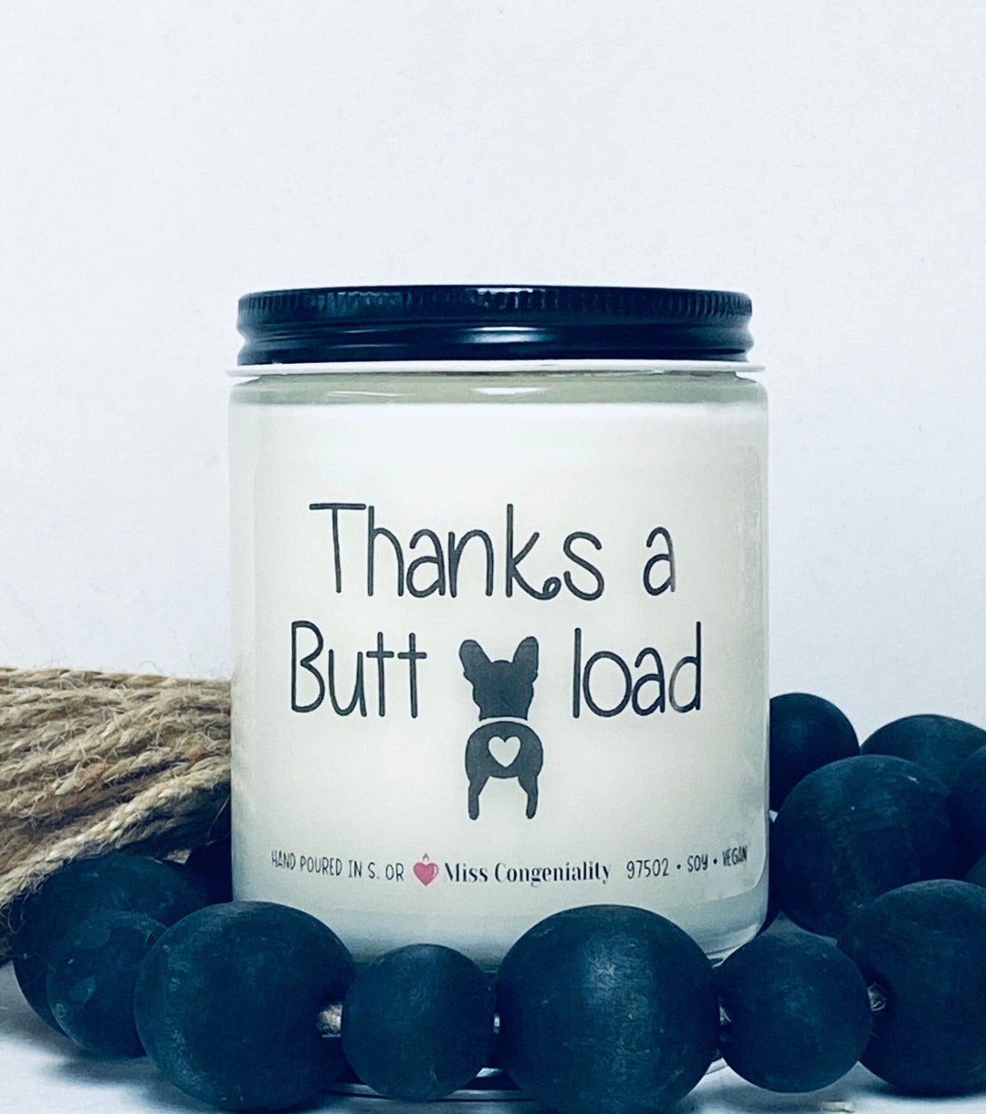 Thanks A Buttload Funny Thank You Gift Dog Lover Thank You - Etsy