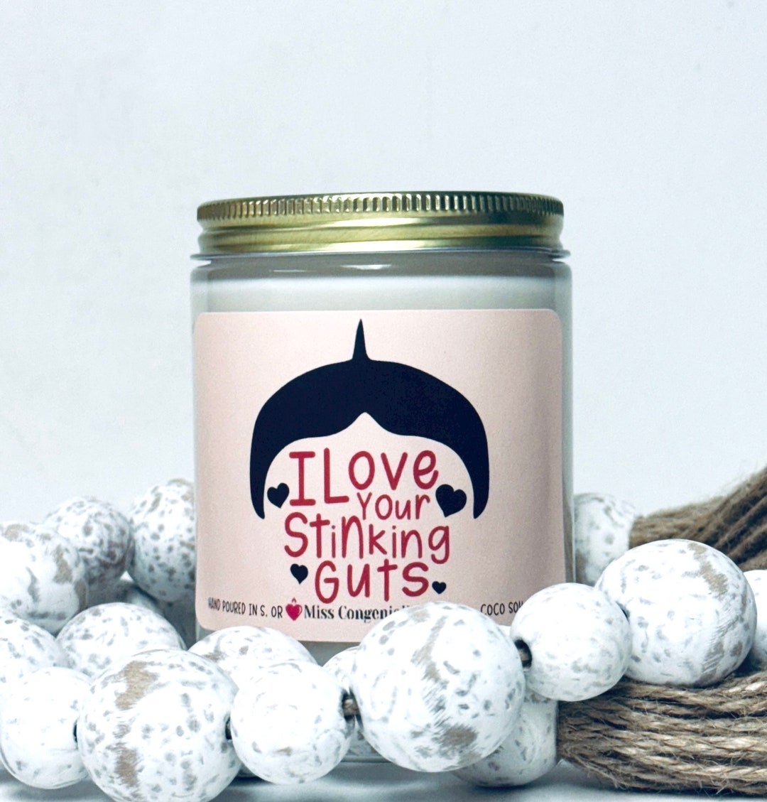 I Love Your Stinking Guts Funny Valentine Gift Alfalfa Retro Love ...