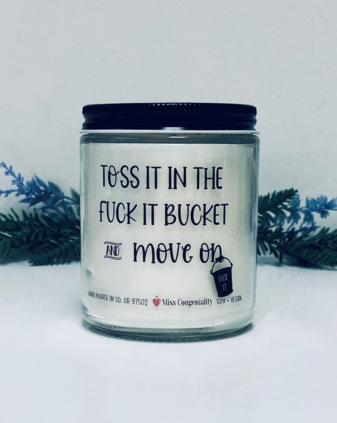Toss It in the Fck It Bucket and Move on Breakup Gift - Etsy