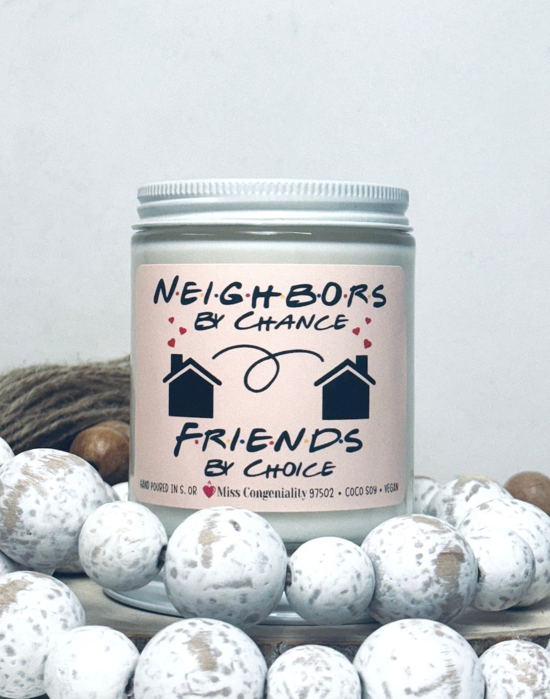 Neighbors by Chance Friends by Choice | Neighbor Moving Gift | Holiday ...