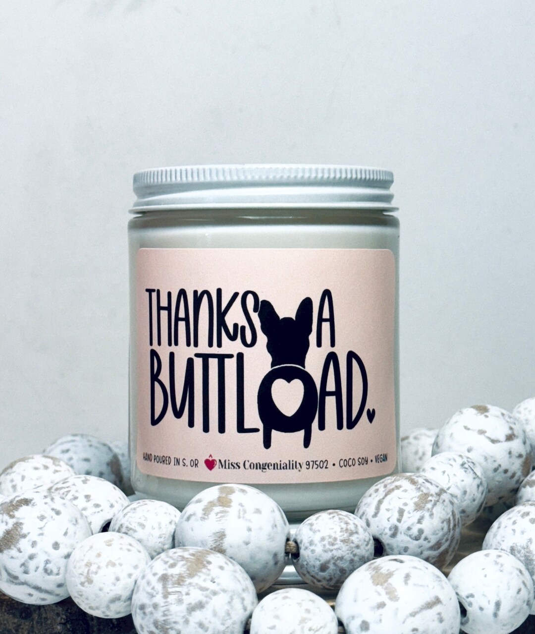 Thanks A Buttload Funny Thank You Gift Dog Lover Thank You Gift ...