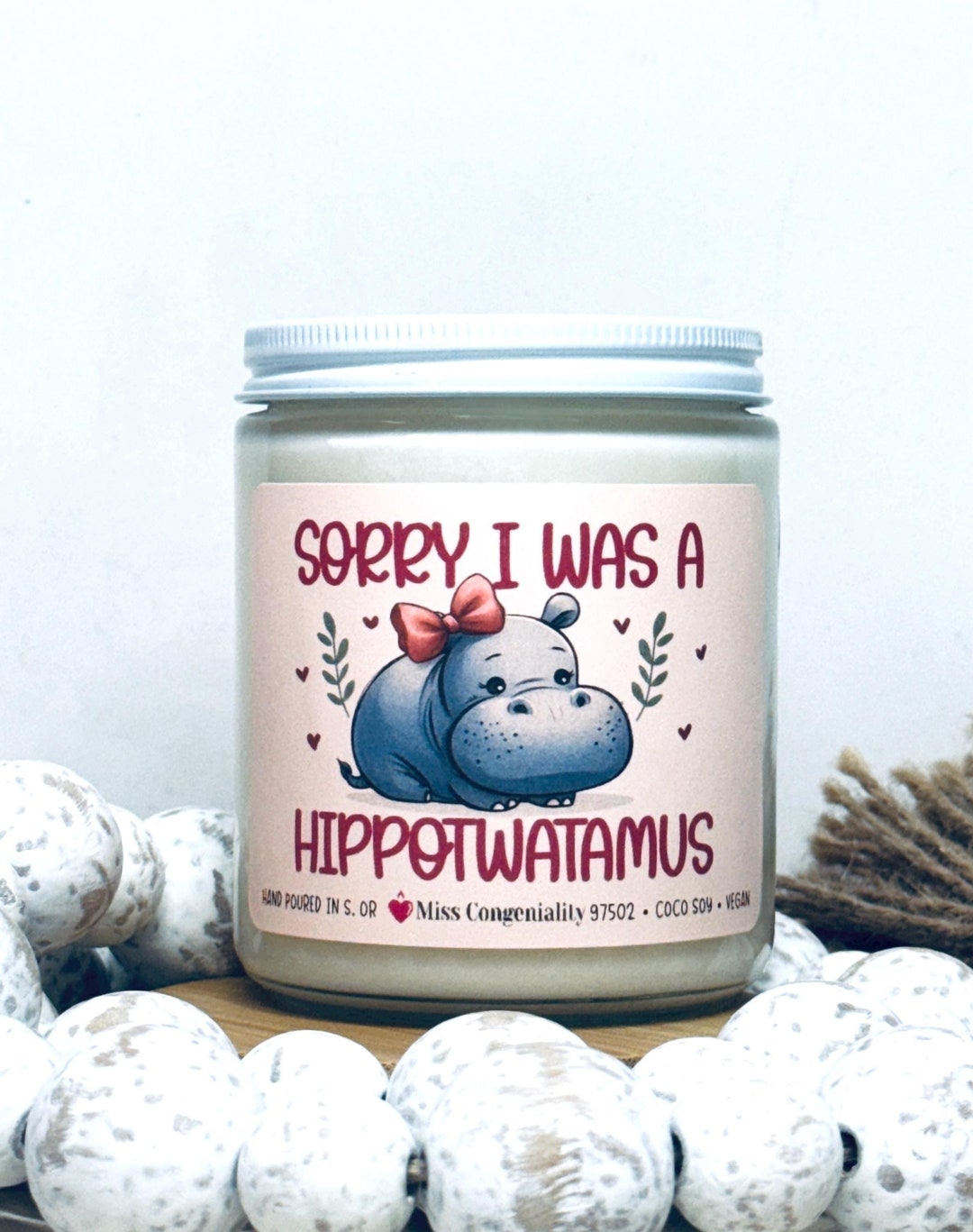 Sorry I Was A Hippotwatamas | Funny Apology | Funny Candle | Apology ...