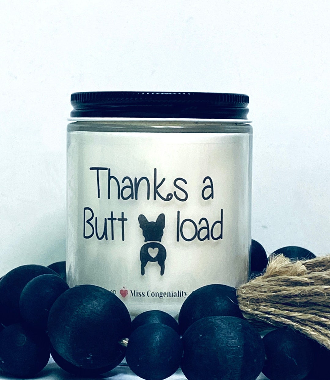Thanks A Buttload Funny Thank You Gift Dog Lover Thank You - Etsy