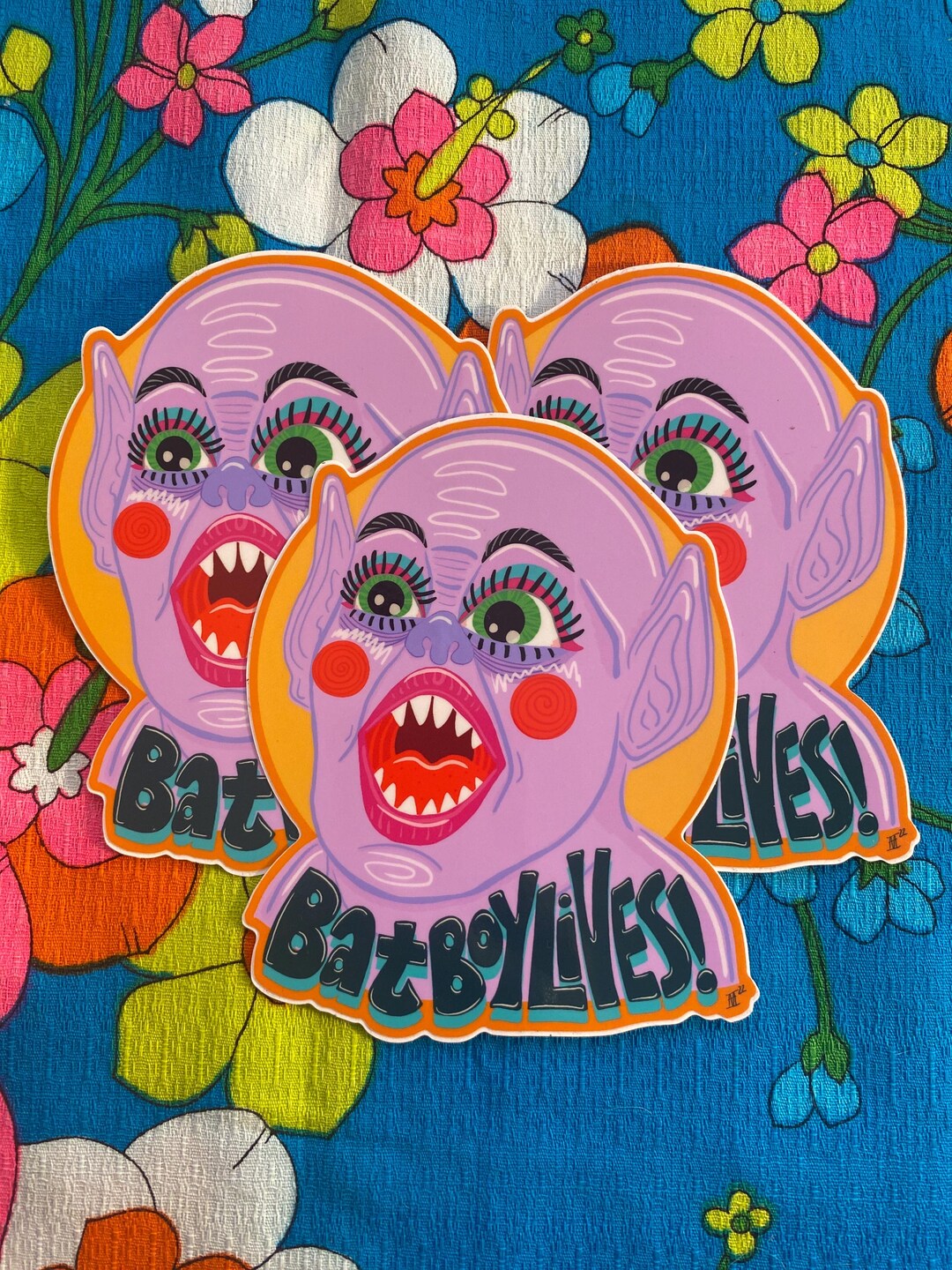 Bat Boy Lives! 5” Vinyl Sticker - Etsy