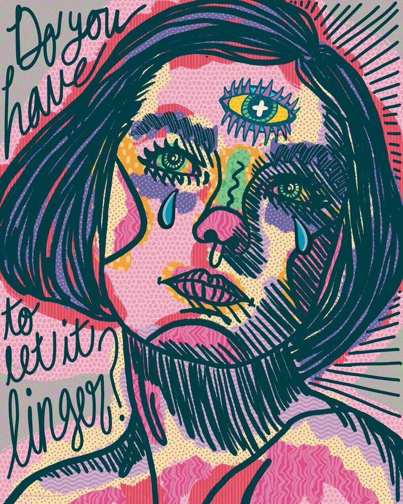Linger 8x10 Digital Art Print - Etsy