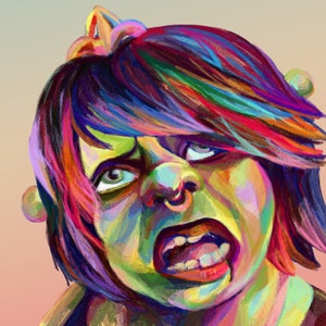 Punk Emo Shrek, Donkey, Fiona Art Print - Etsy