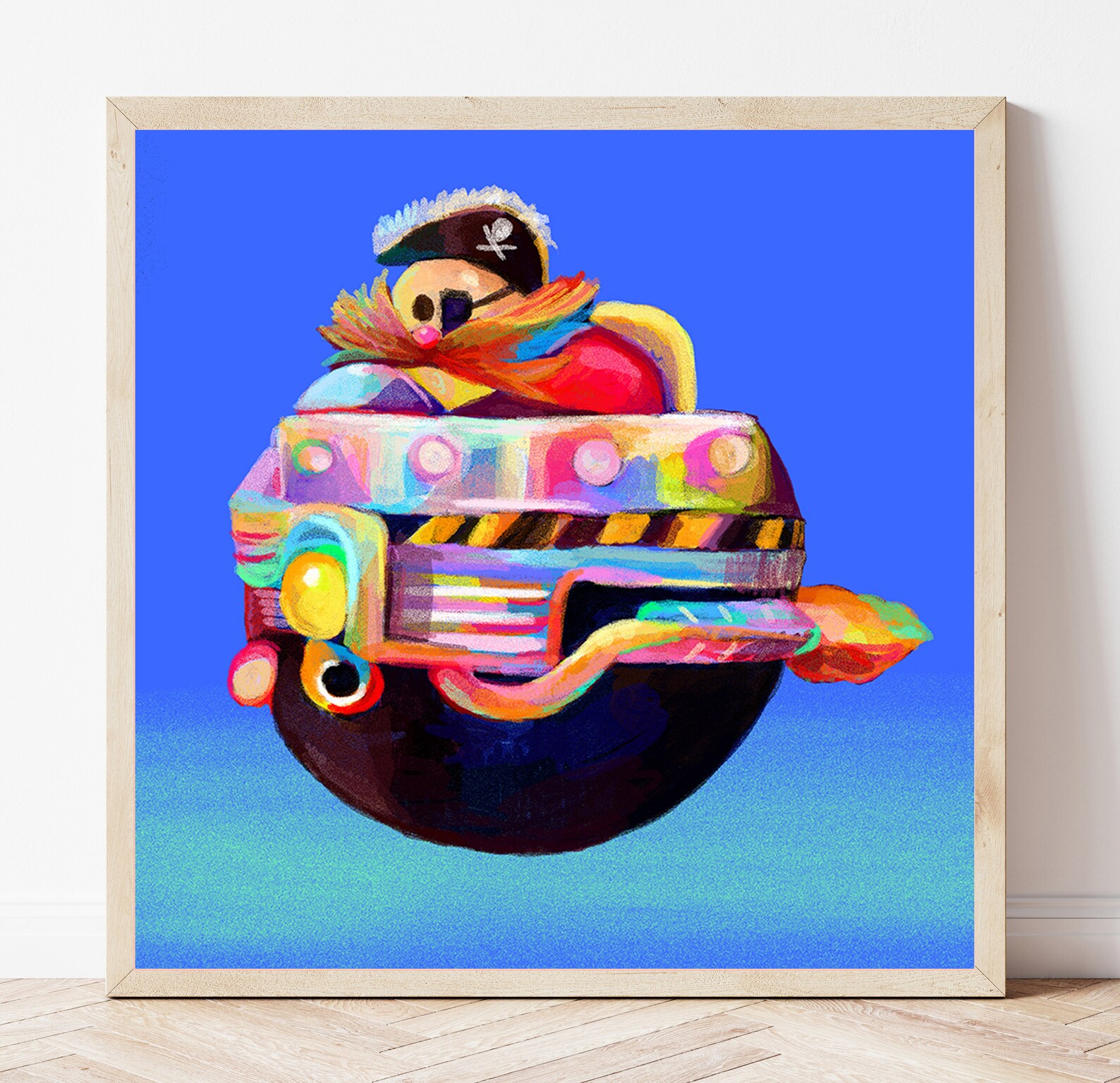 Classic Dr.eggman Art Print - Etsy