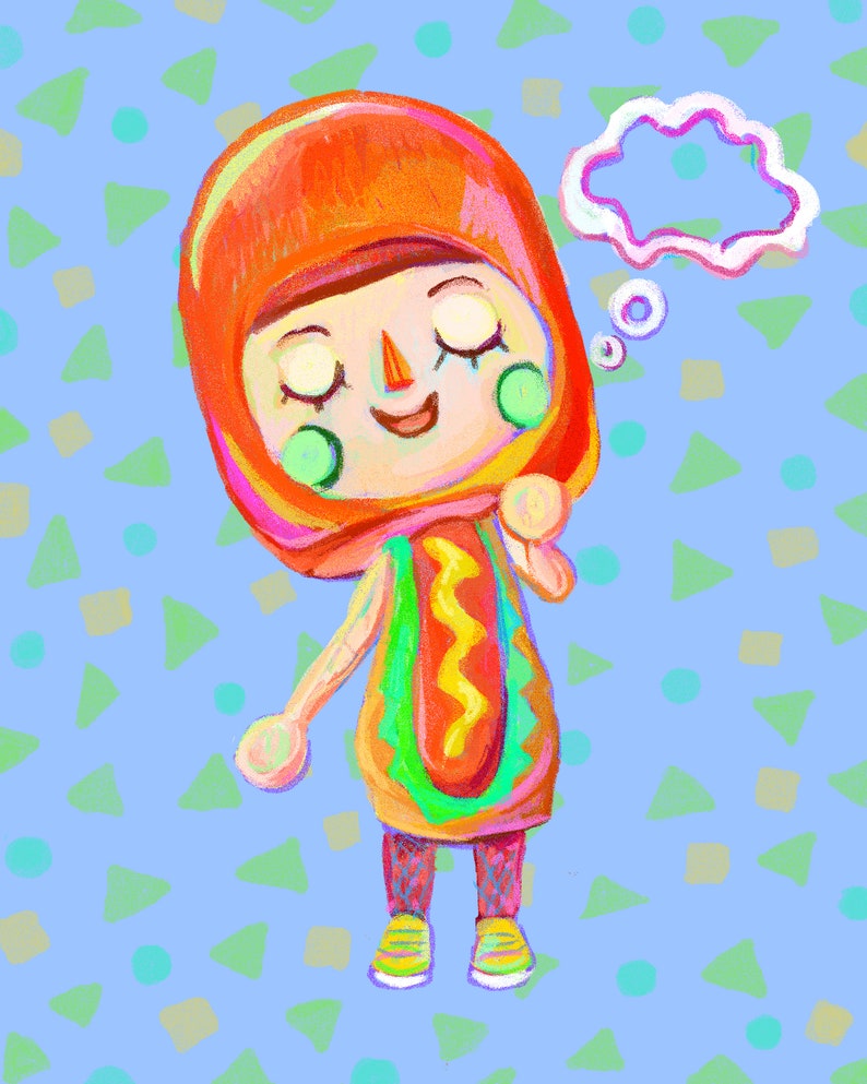 Custom Animal Crossing Digital Portrait - Etsy