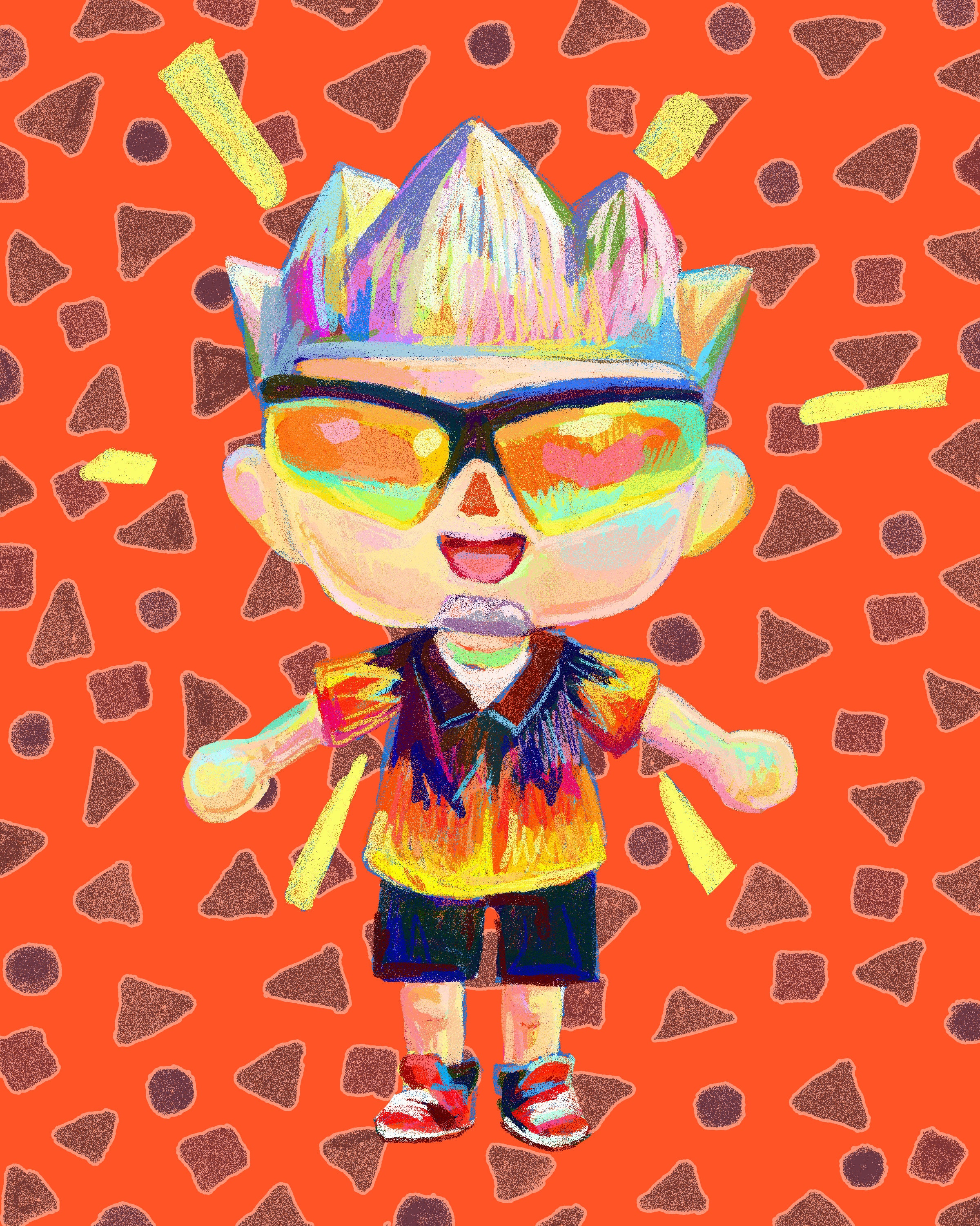 Custom Animal Crossing Digital Portrait - Etsy