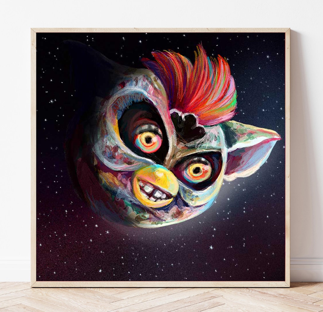 Furby as Moon From the Legend of Zelda Majora's Mask Art Print and ...