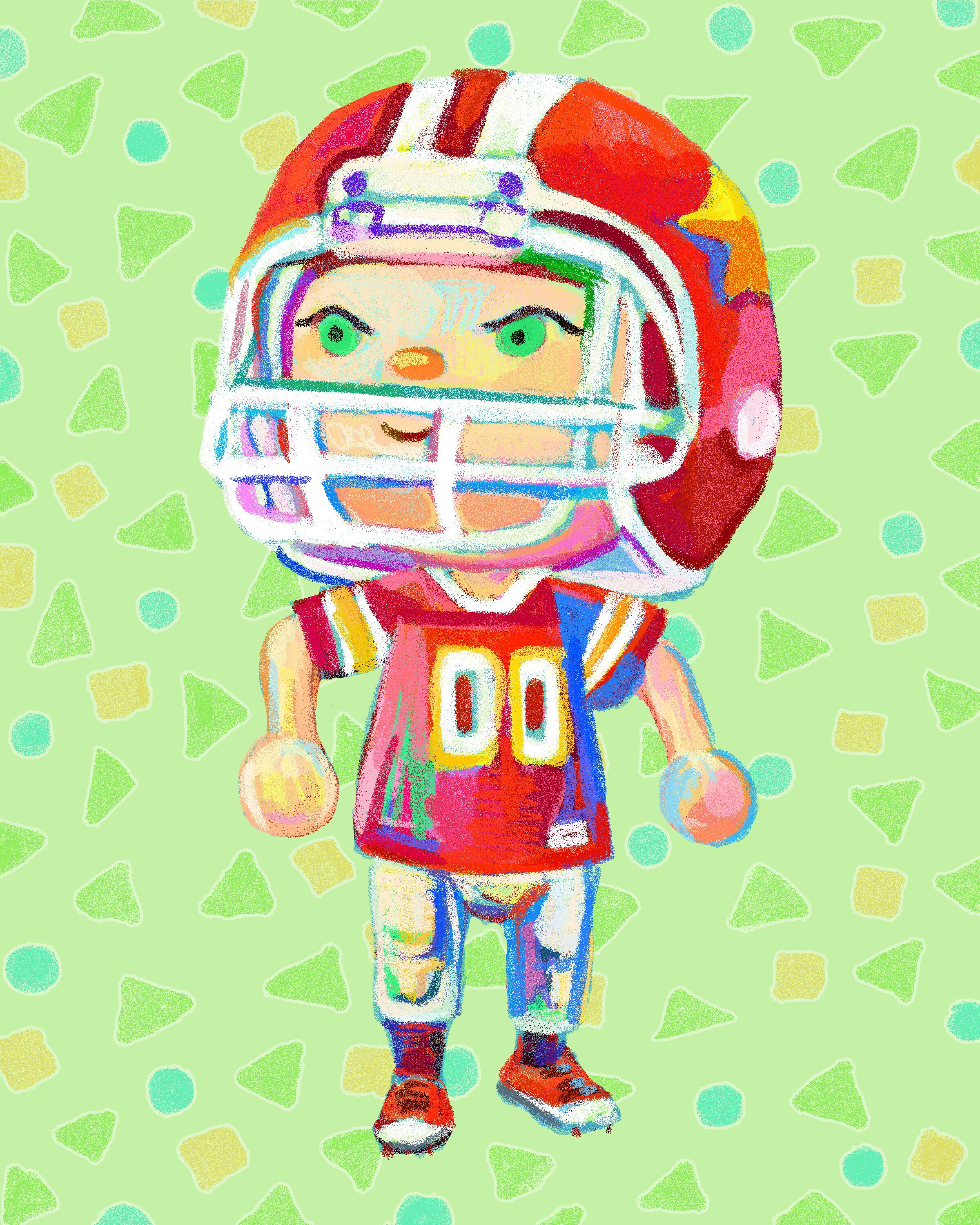 Custom Animal Crossing Digital Portrait - Etsy