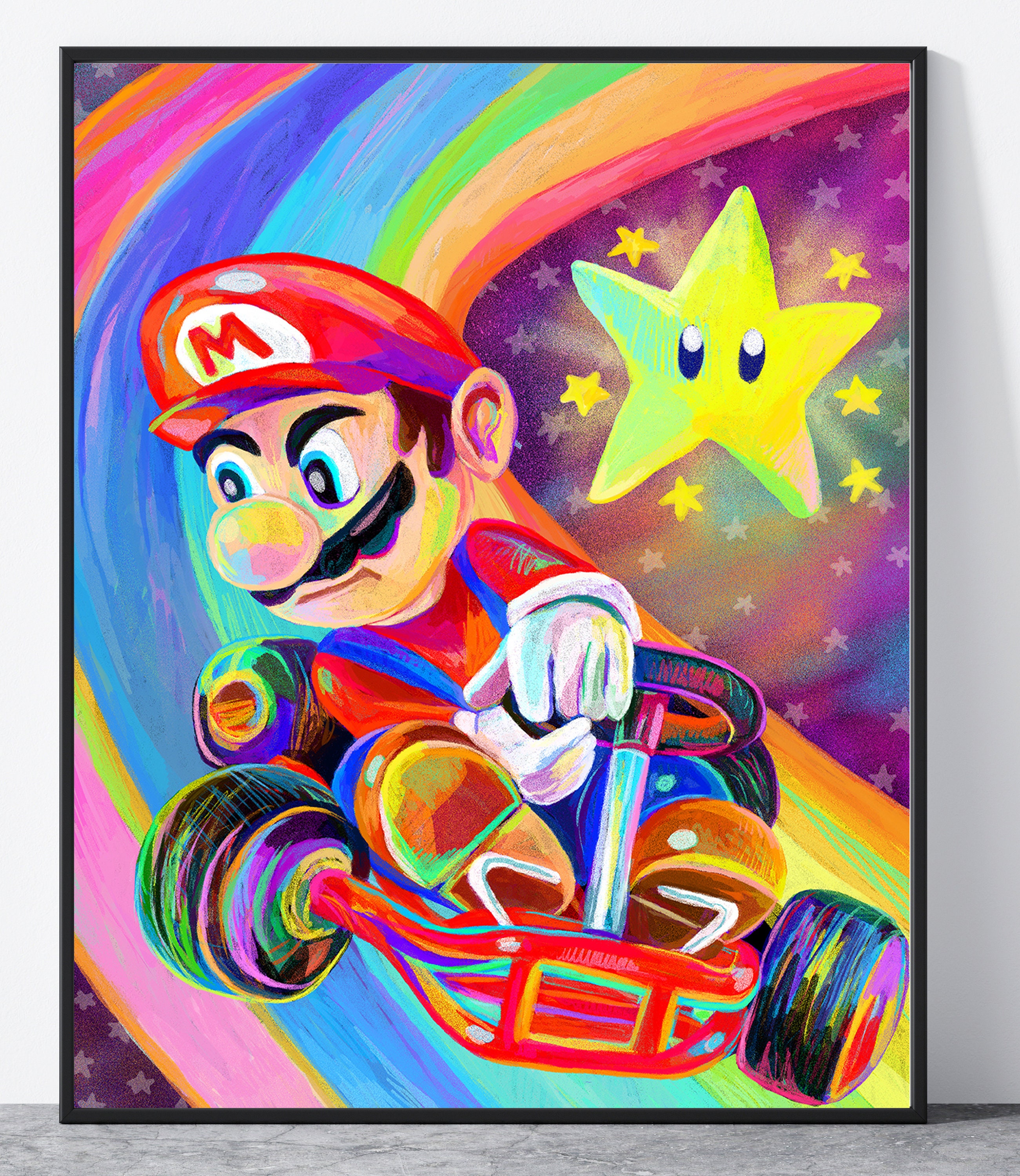 Mario kart poster store