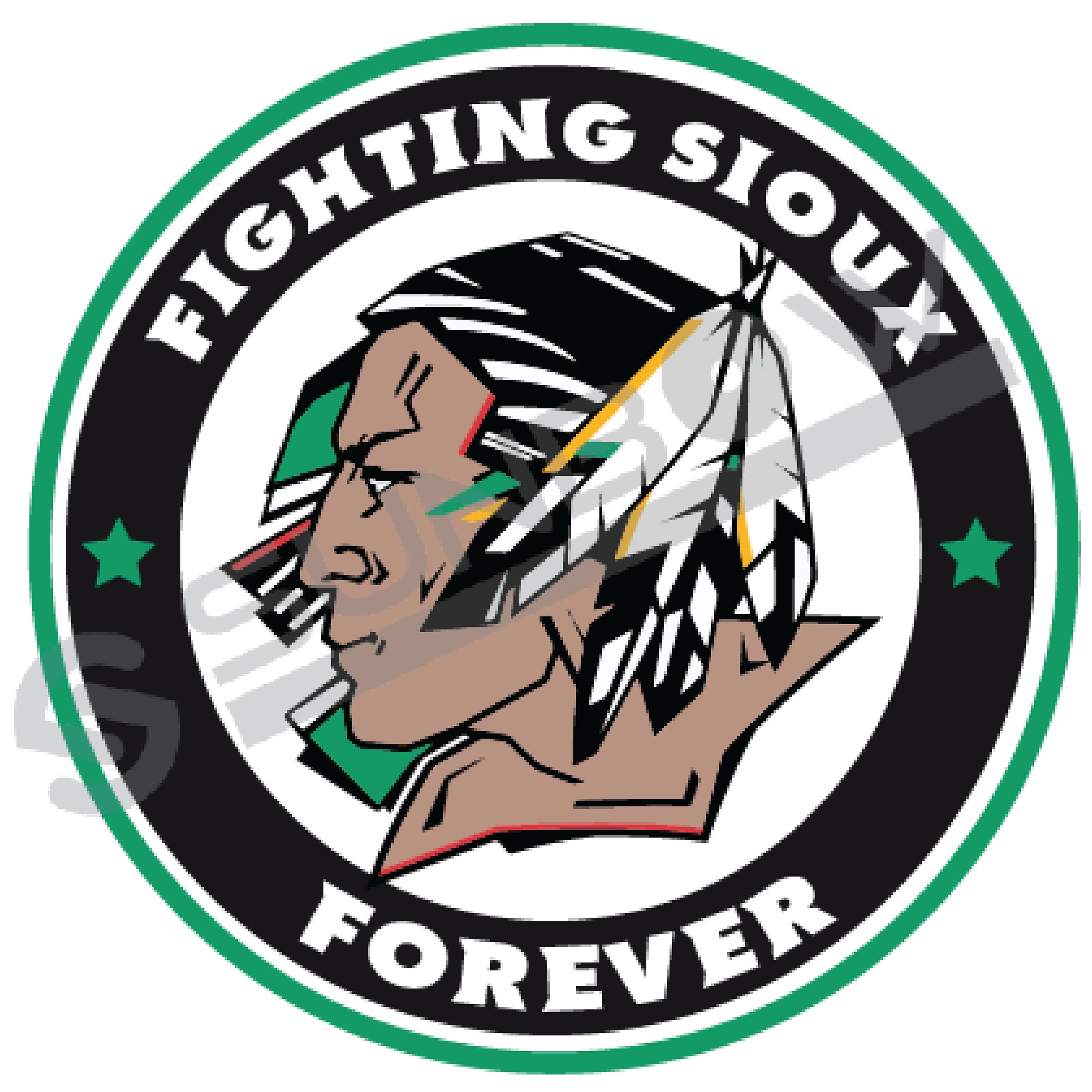 Fighting Sioux Forever Logo Fighting SIOUX Forever!!