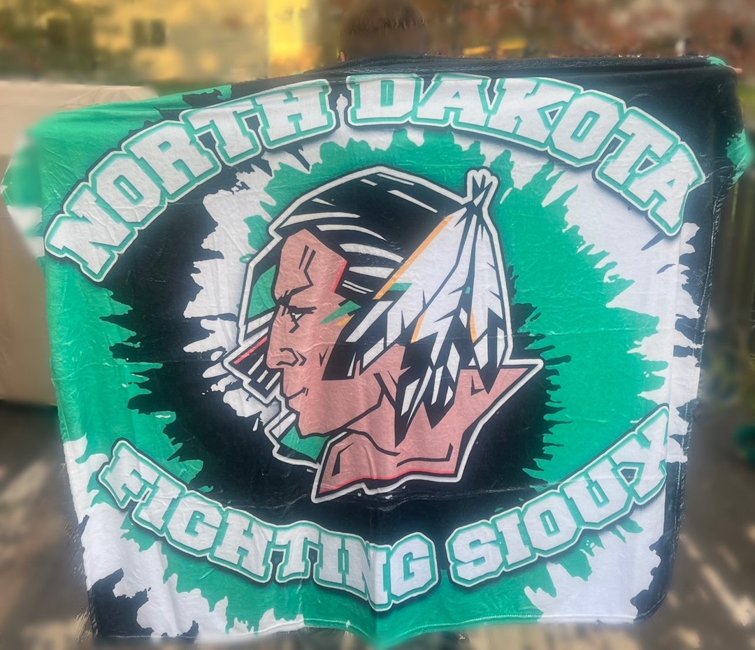 Fighting Sioux Plush Blanket 50x60 officially License FREE Shipping - Etsy