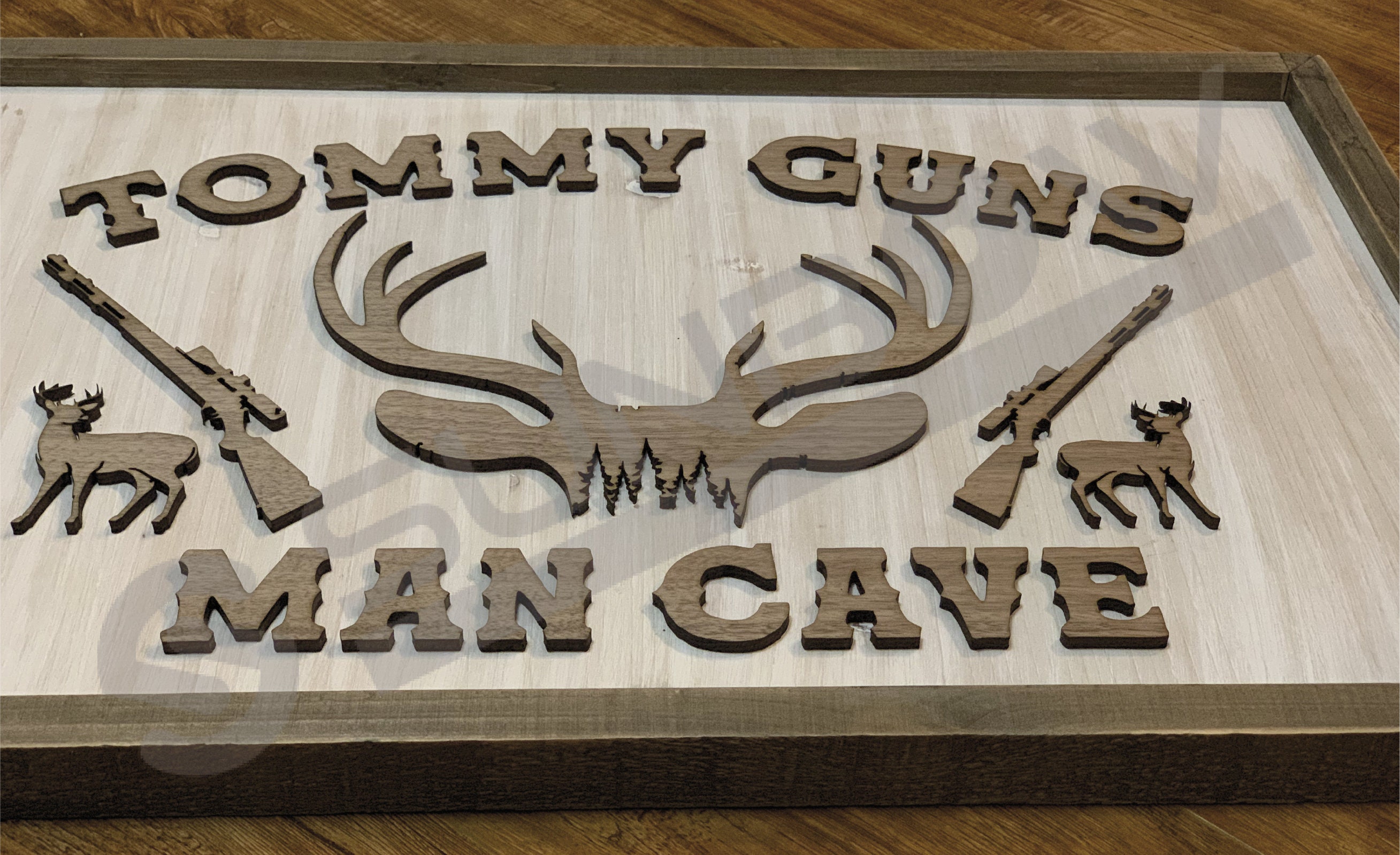 Man Cave Wood Sign - Etsy