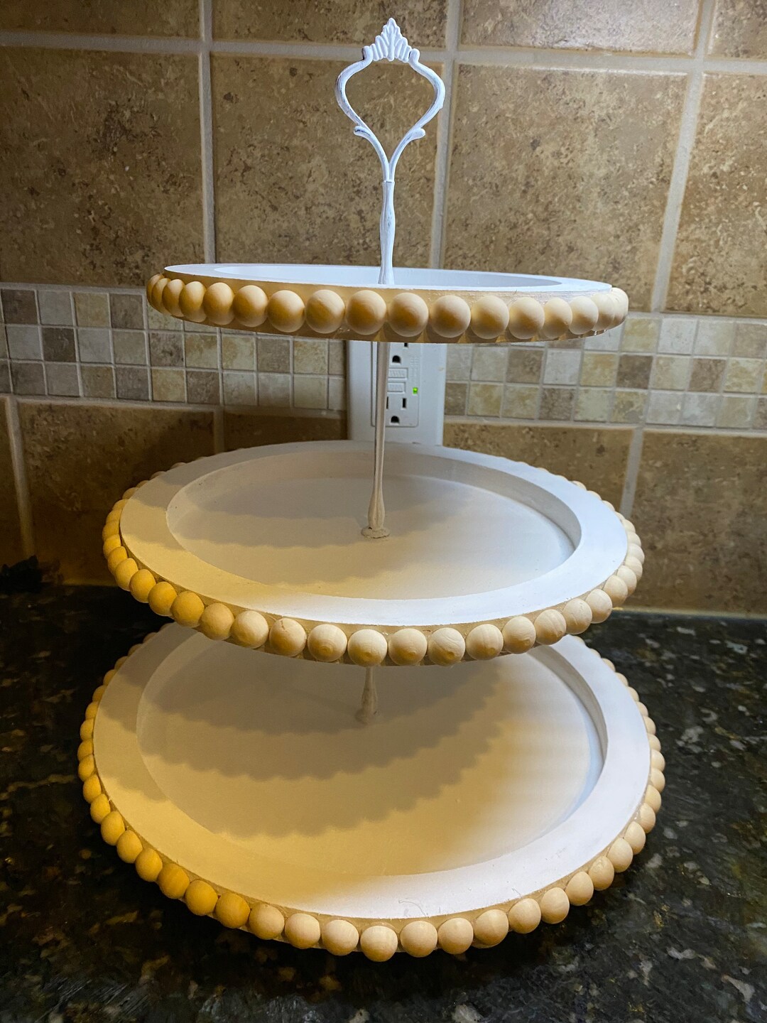 Tiered Tray Farmhouse Tray Farmhouse Kitchen Tray - Etsy