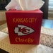Kansas City Chiefs - Tissue Box Cover - Man Cave Gift - Fathers Day ...