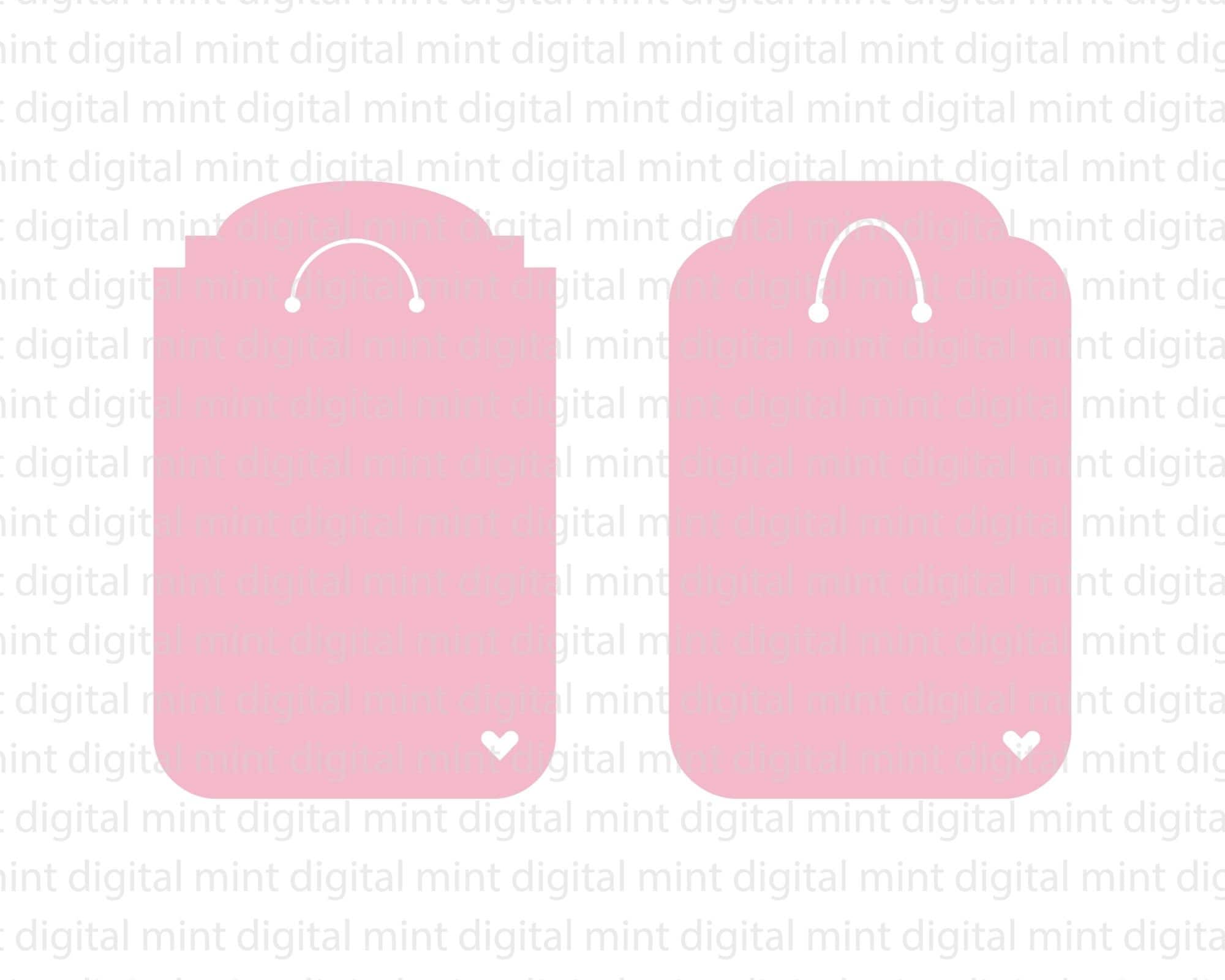 Key Card Holder Template - Etsy