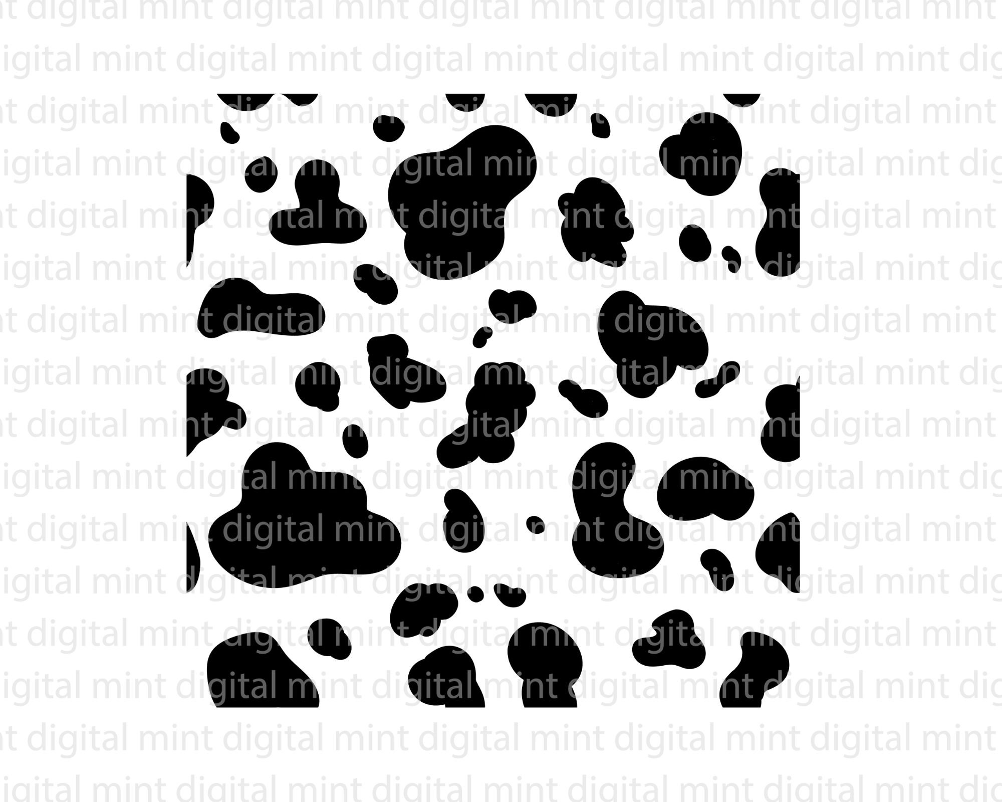 Cow Pattern SVG Cow Seamless Pattern Svg Cow Pattern Svg - Etsy