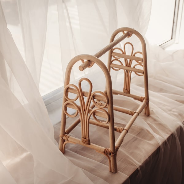 Clothing Rack Rattan - Etsy