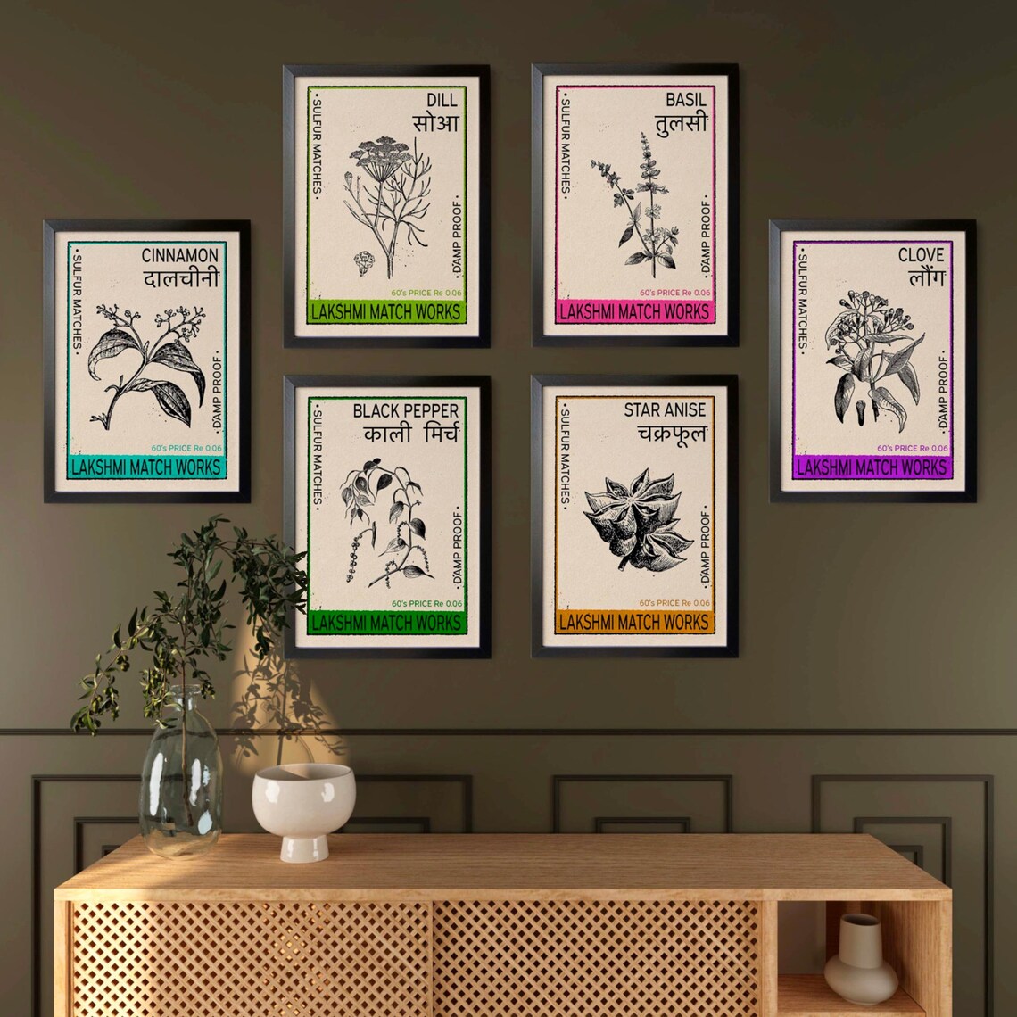 Vintage Cinnamon Poster by Shree X the Great Indian Decor™ - Etsy