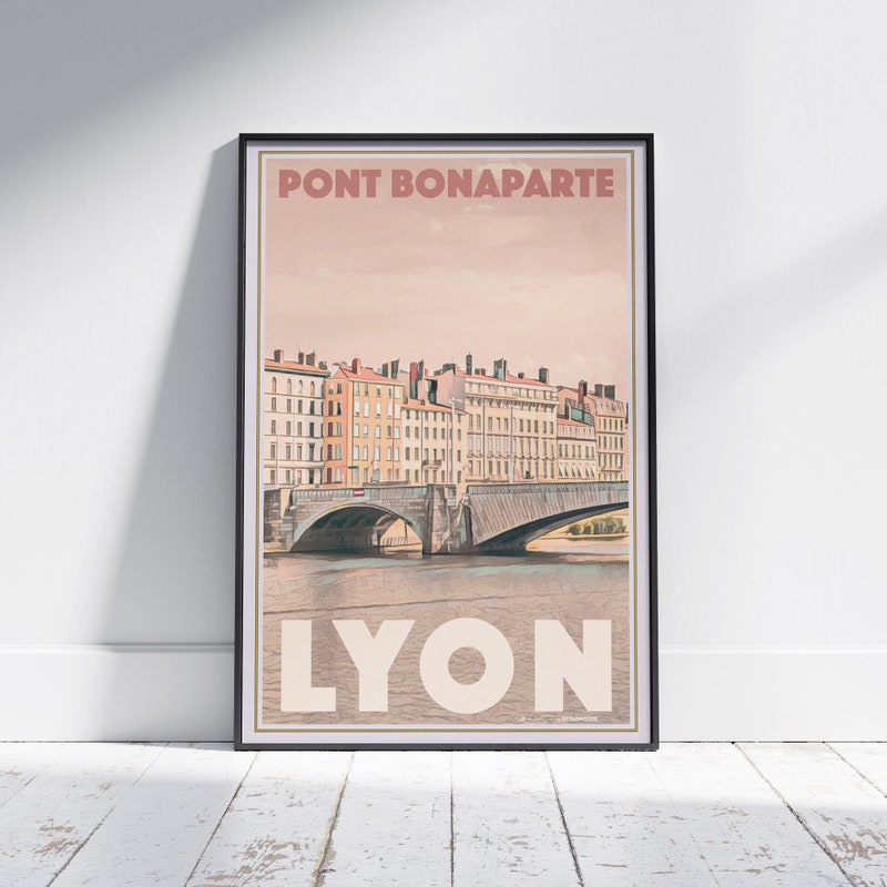 Lyon poster - Etsy France