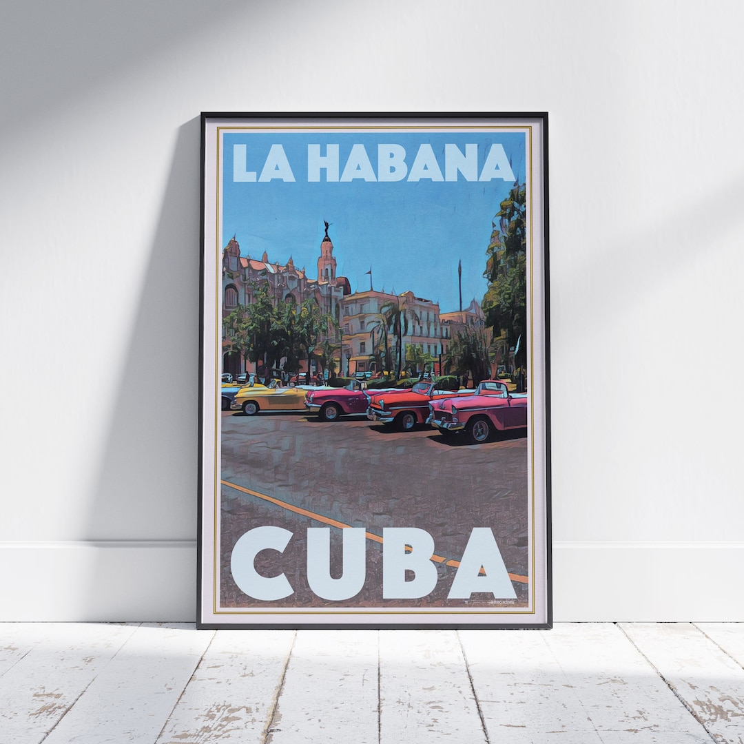 Havana Poster Cuban Rhapsody by Alecse Limited Edition Cuba Travel ...